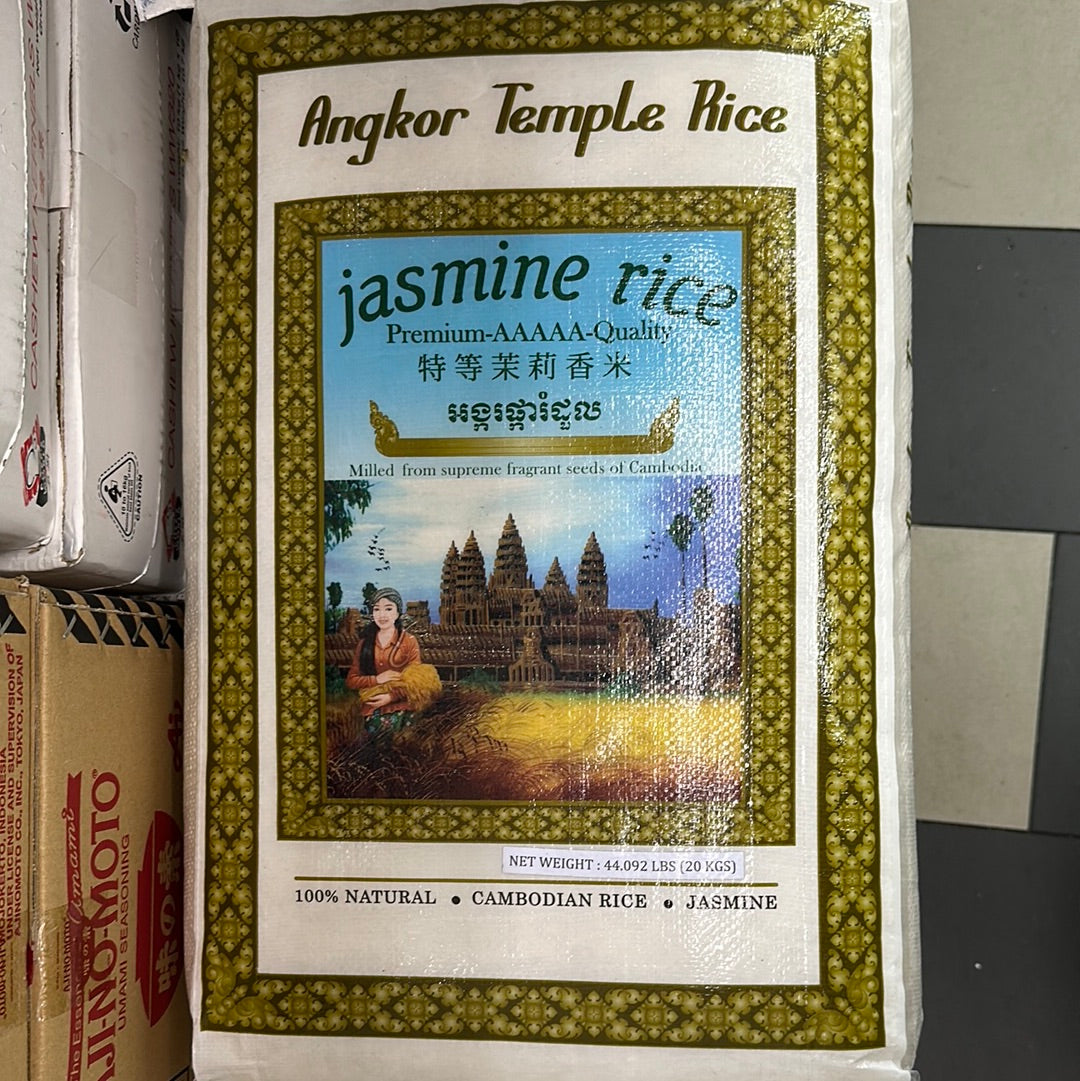 Angkor Temple Rice, Cambodian Jasmine Rice 20kg – Seasia Foods