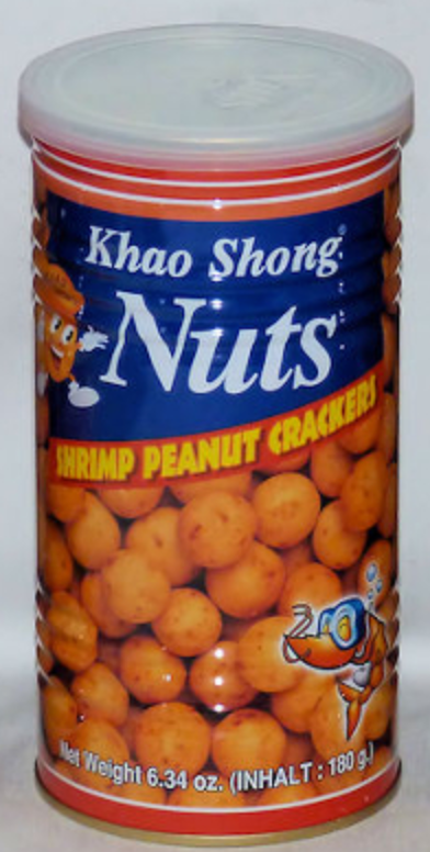 Khao Shong Nuts shrimp peanut crackers 280g – Seasia Foods