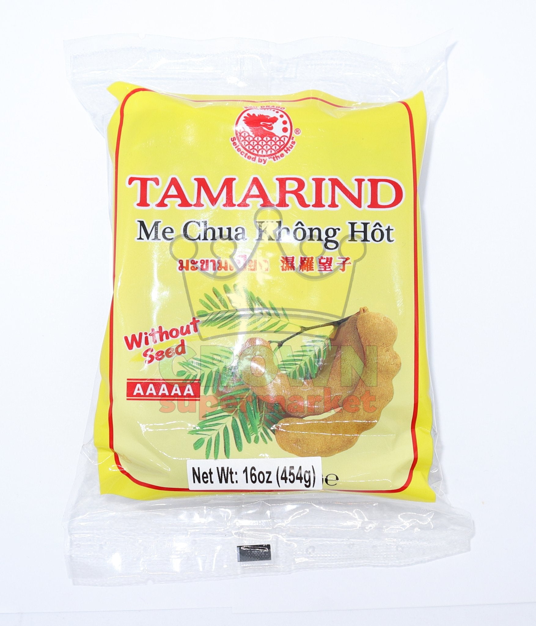 Red Drago Tamarind Pulp without seed 454g – Seasia Foods