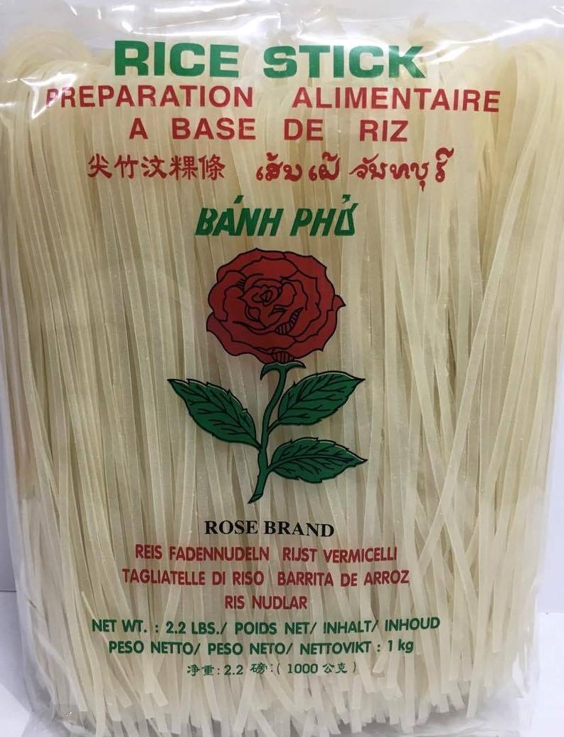 Rose Brand Rice Stick 3mm 1kg – Seasia Foods