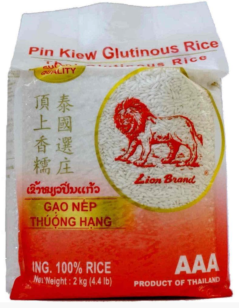 Lion Brand Glutinous Rice 2kg – Seasia Foods