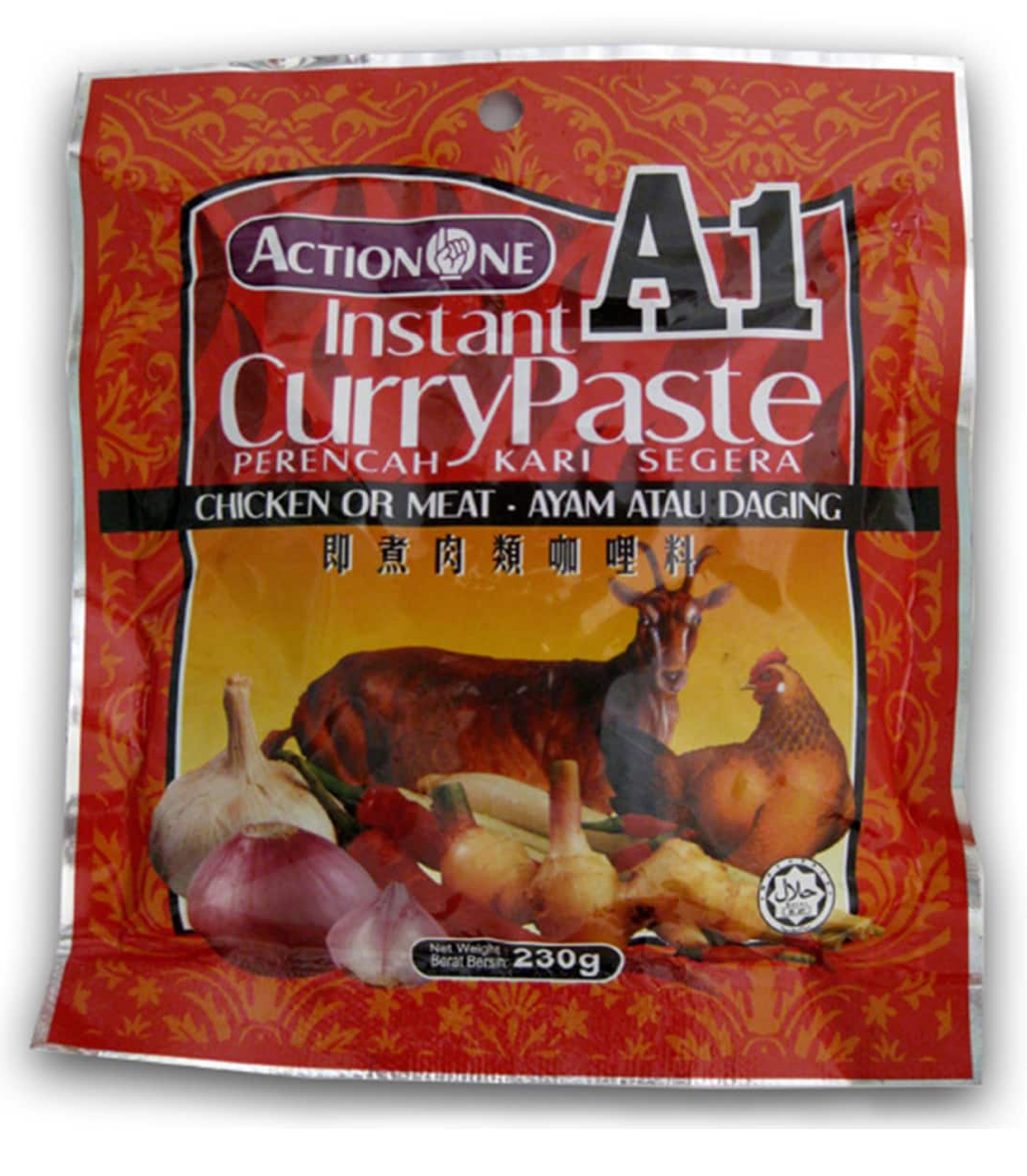 A1 Instant instant curry paste 230g – Seasia Foods