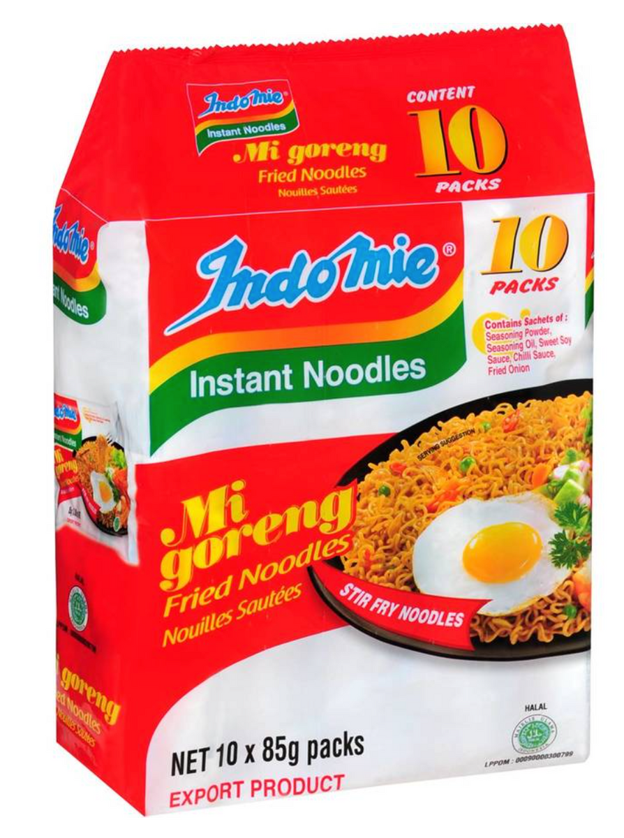 Indo Mie Mi Goreng Fried Noodles (10 x 85g) – Seasia Foods