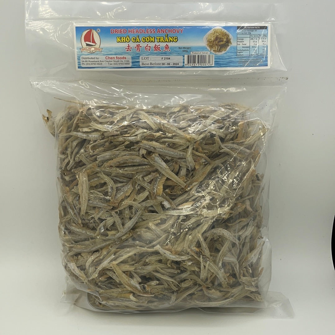 Dried Headless Anchovy 500g – Seasia Foods