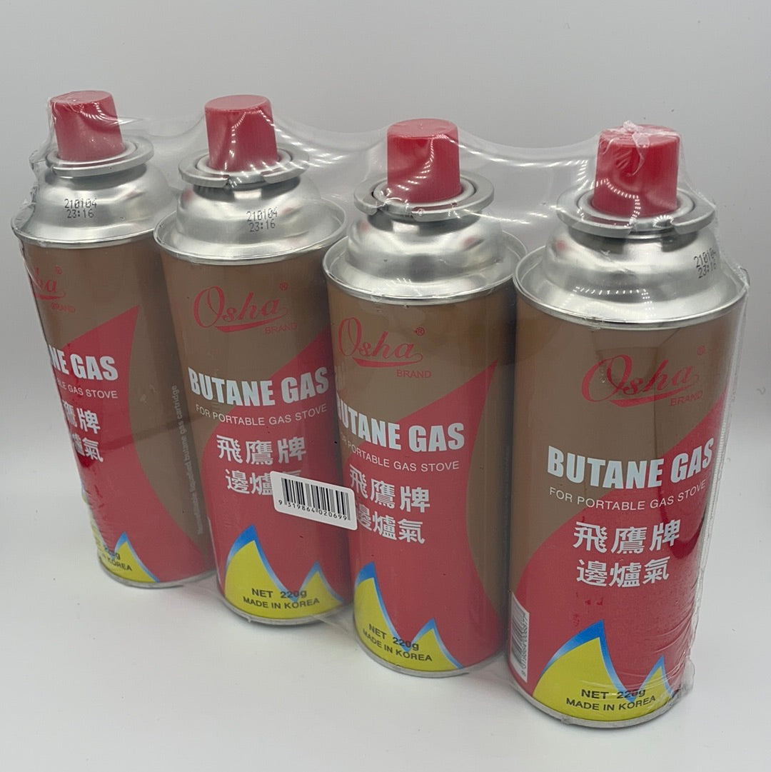 OSHA Butane Gas (4 pack) – Seasia Foods