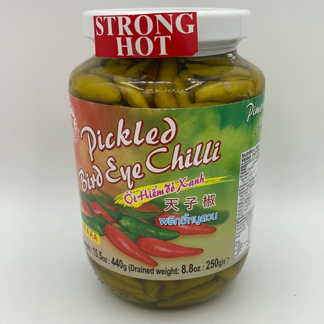 Red Drago Pickled bird eye chilli 454g – Seasia Foods