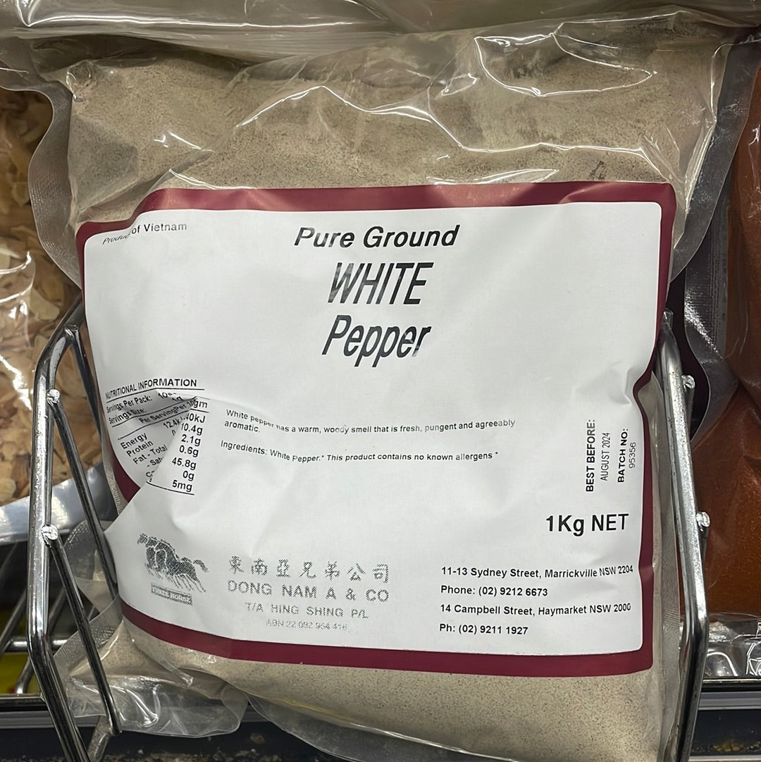 White Pepper Powder 1kg – Seasia Foods